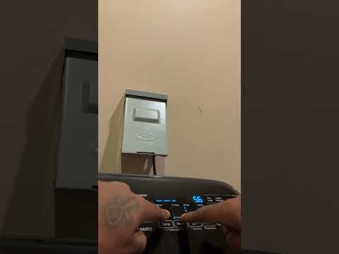 How 2 Reset code 9c8 on washer