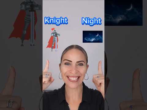 Knight vs Night - Do You Know How to Pronounce These Words? (American English)