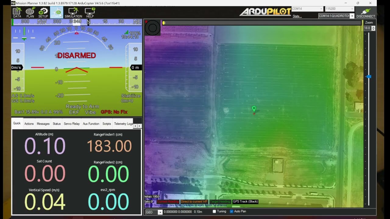 Ardupilot LED Control via Lua Script Example
