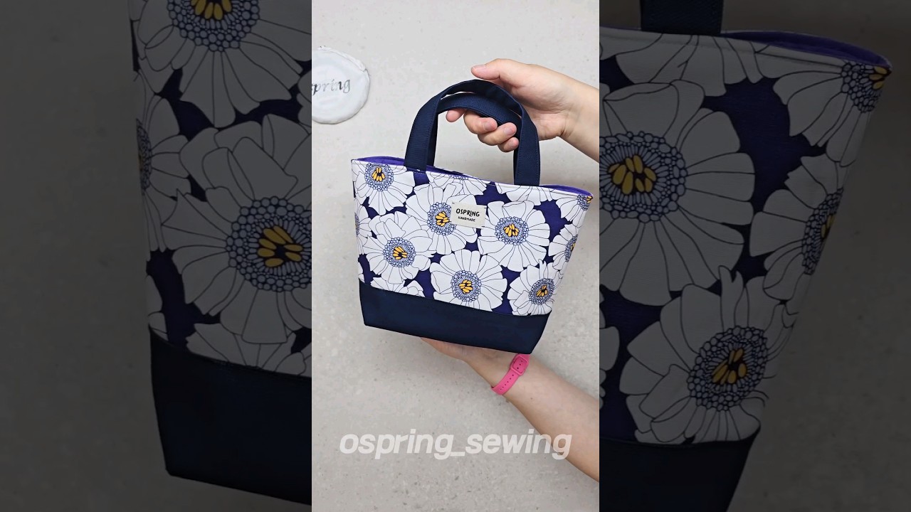 20minutes! Tote Bag DIY 💙 Sewing Tips