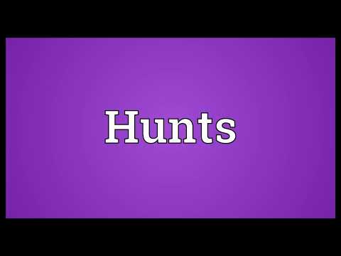Hunts Meaning
