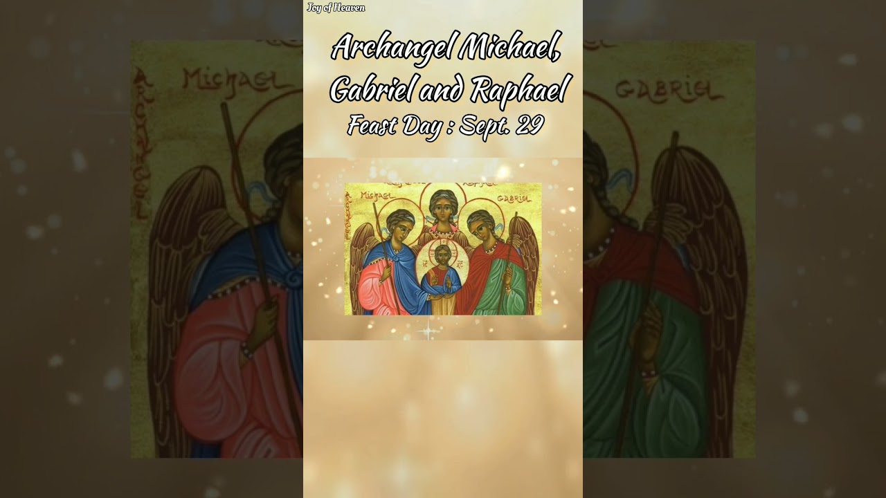 Day 6 : Powerful Novena to ARCHANGEL MICHAEL, GABRIEL AND RAPHAEL || Feast Day : Sept 29
