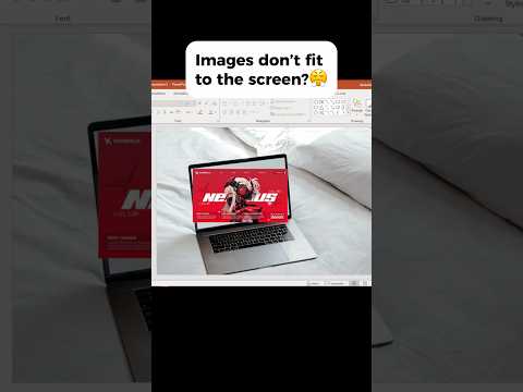 The easiest and best method to fit an image into any screen!💯