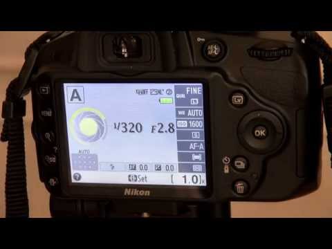 Nikon D3200 Lesson 2 Indoor Settings Aperture Priorty mode