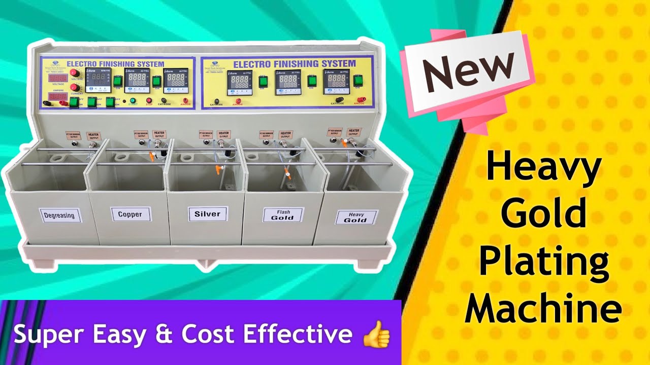 Heavy Gold Plating Machine  #gold #electroplating #onegramgoldjewellery #platingideas #silver #diy 