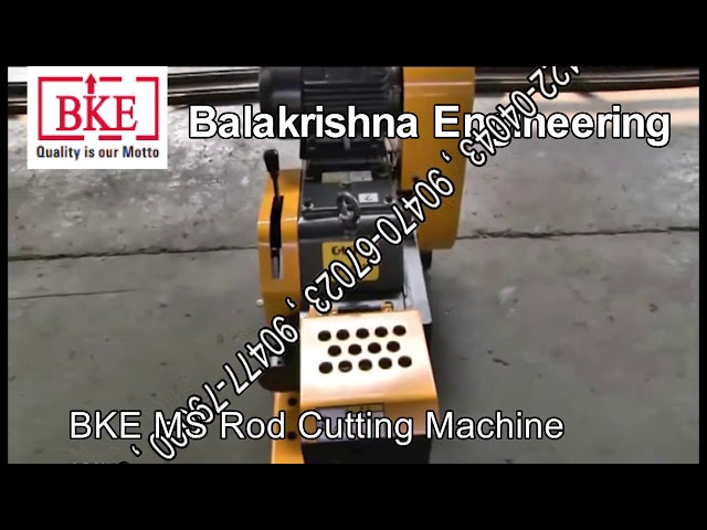TMT Cutting Machine - GBQ40D TMT Rod Cutting Machine Manufacturer from ...