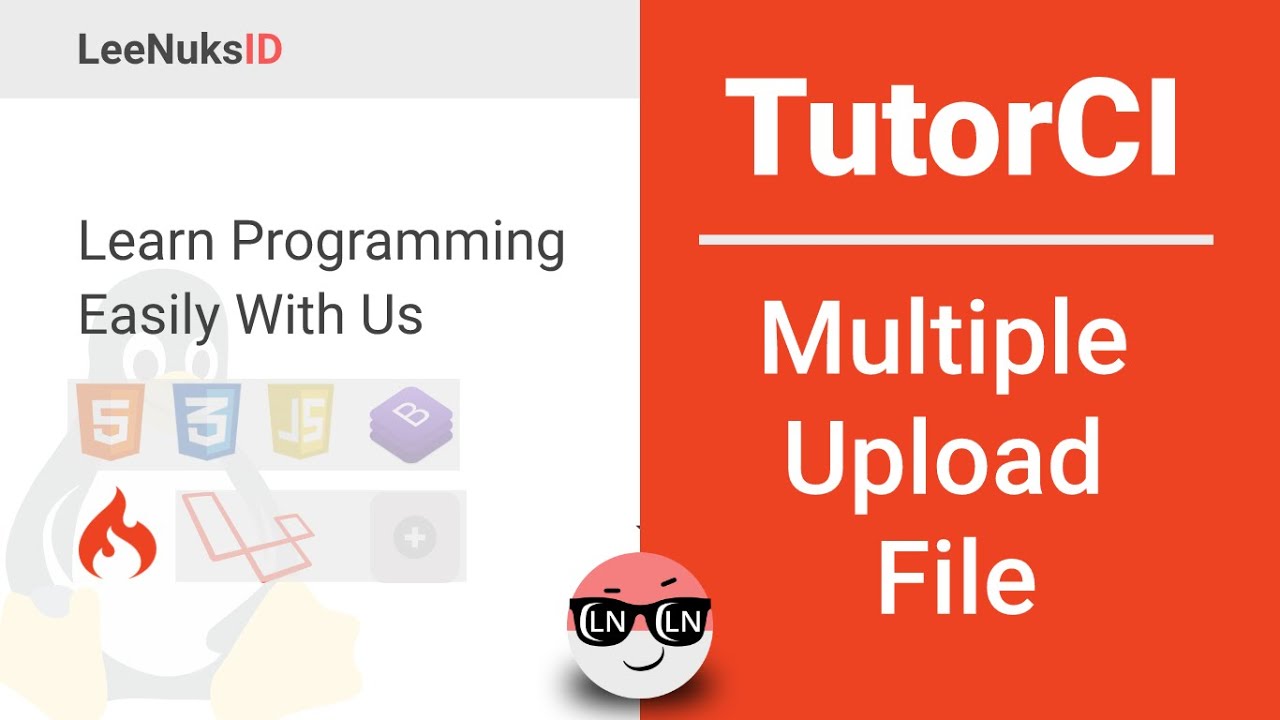 Multiple Upload File + Database di CodeIgniter 3 [#TutorCI]