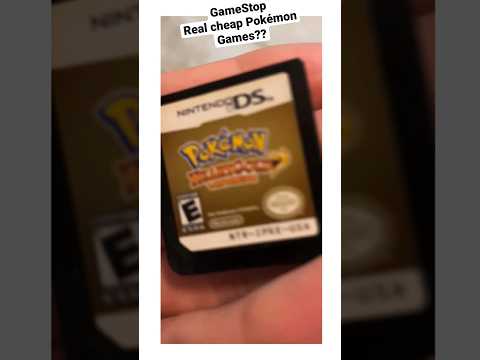 GameStop AUTHENTIC Pokémon Games, CHEAP?? #gamestop #retrogaming #pokemon #videogames