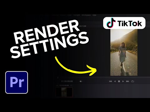 Best Render Settings for TikTok in Premiere Pro