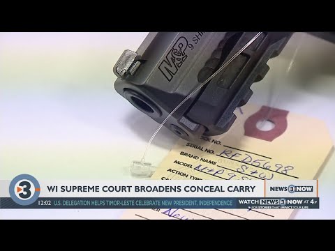 Wisconsin Supreme Court broadens who can carry guns
