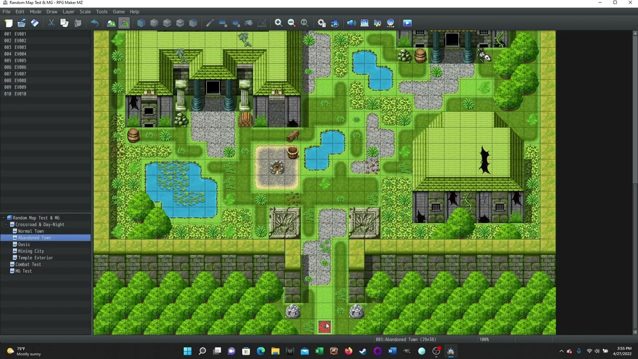RPG Maker MZ Tutorial: Random Transfers With Common Event