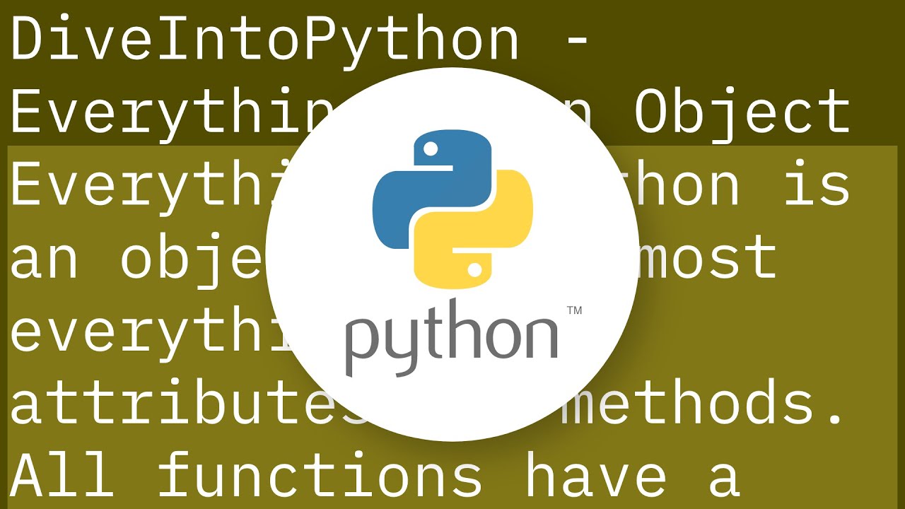 Is everything an object in Python like Ruby?