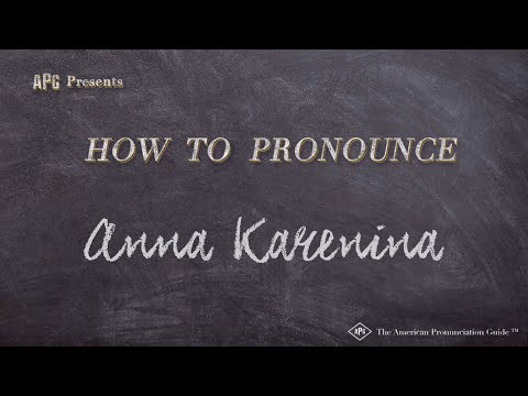 How to Pronounce Anna Karenina (Real Life Examples!)