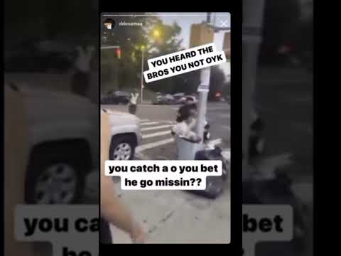 Kdot keep clickin' caught hacking in Sugarhill, ando get jumped by OY members #drill #sugarhillgang