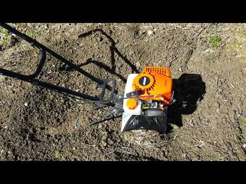 Echo TC 210 mini Rototiller works great for gardening