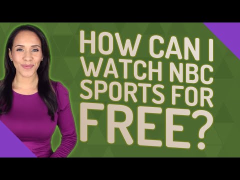 How can I watch NBC Sports for free?