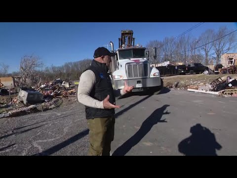 The Weather Channel: Meteorologist Jim Cantore reports from Clarksville, TN