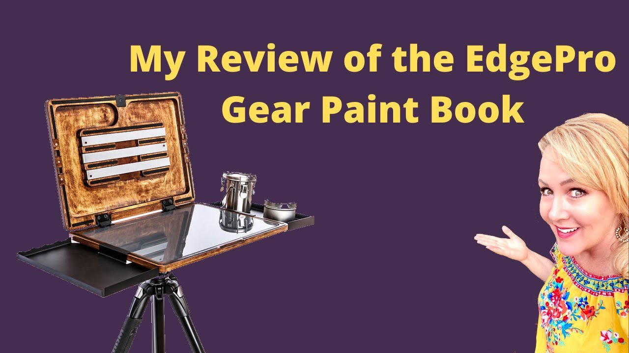 My Edge Pro Gear PaintBook Ultimate Package Review with Suzanne Barrett Justis