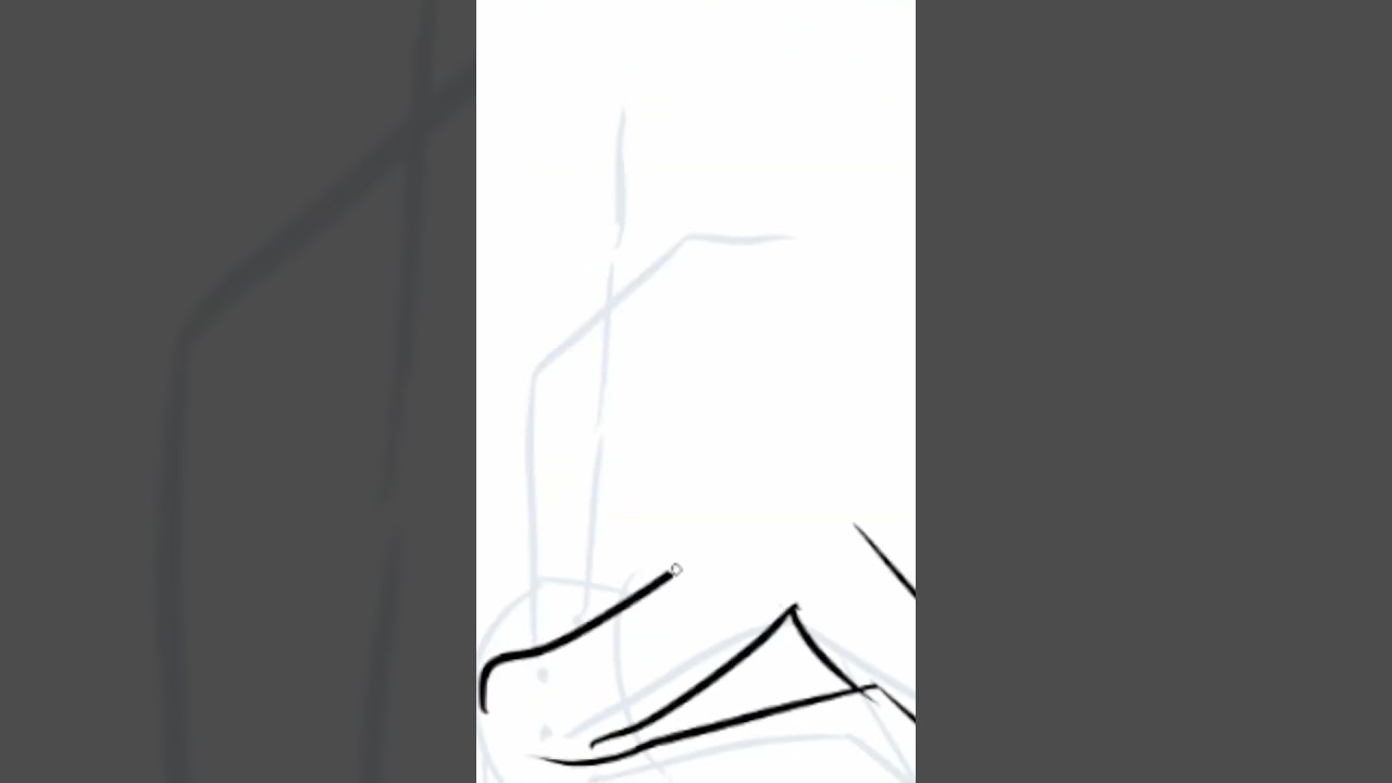 Gojo's Hand Sign Digital Drawing