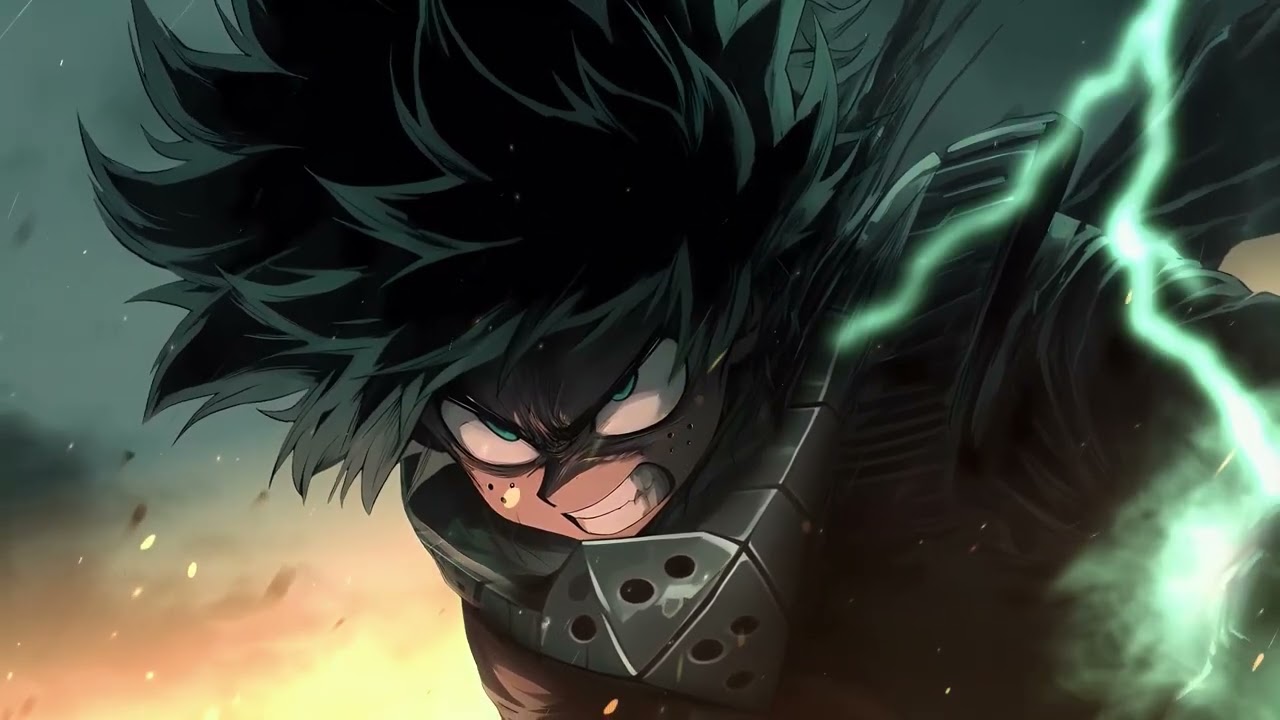 deku hero academia | live 4k wall