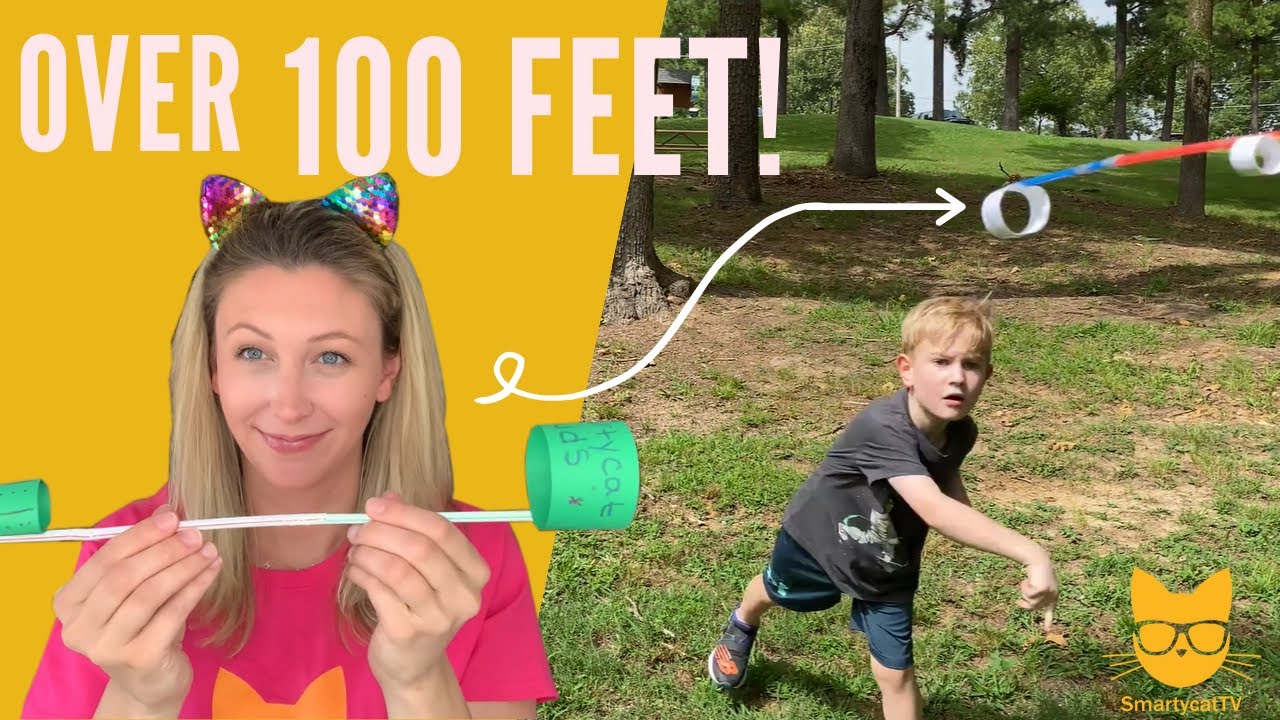 O-Wing Gliders | Easy Science Experiments for Kids | 5 Minute Science | DIY Projects for Kids