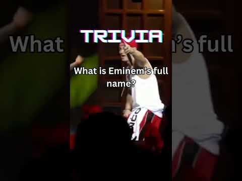 What is Eminem’s full name?