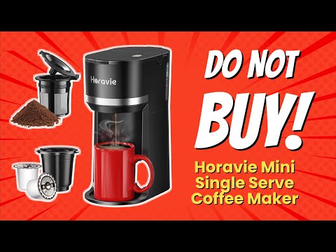 DON'T BUY Horavie Mini Single Serve Coffee Maker Before Watching THIS! ☕🚫