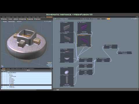 MeshFusion101  Adding Schematic Instances