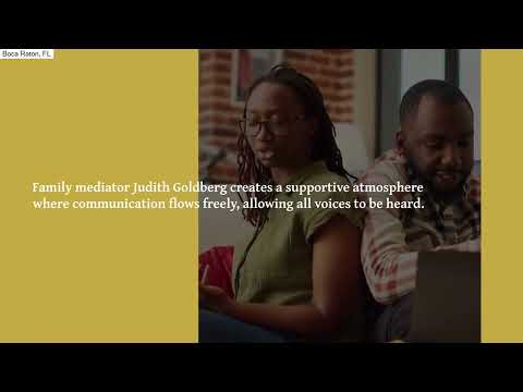 Boca Raton Divorce Mediator | Boca Raton, FL | Judith Goldberg Mediation