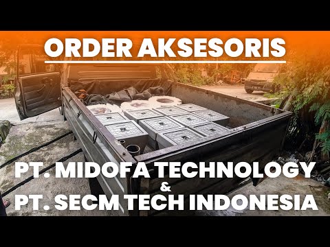 Pengiriman Aksesoris Tower Untuk PT. SECM TECH INDONESIA
