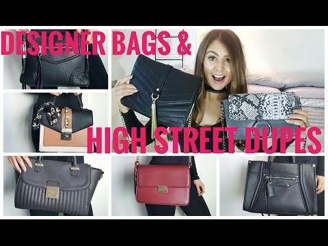 Designer Bags & High Street Dupes: Featuring CHLOE, YSL, CELINE!
