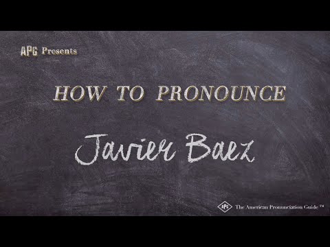 How to Pronounce Javier Baez (Real Life Examples!)