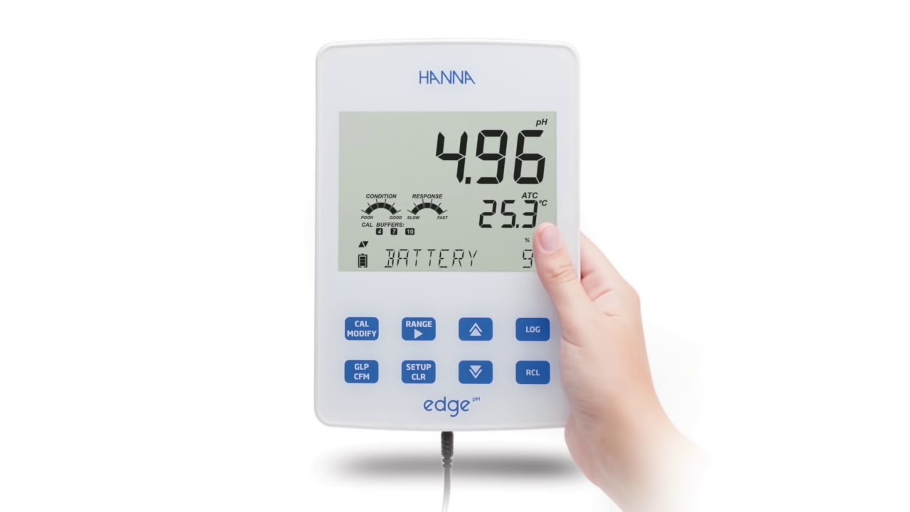 Conoce el medidor de pH ORP y temperatura edge