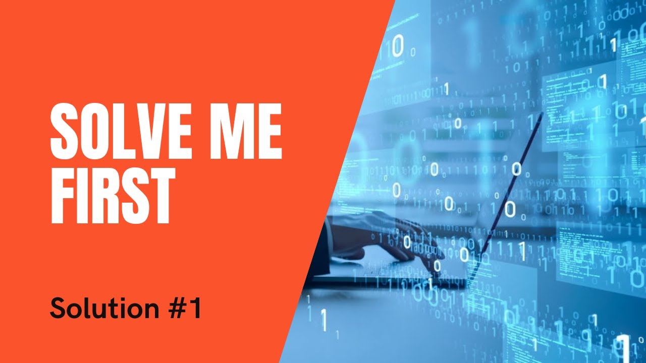 Solve Me First HackerRank Solution in Python