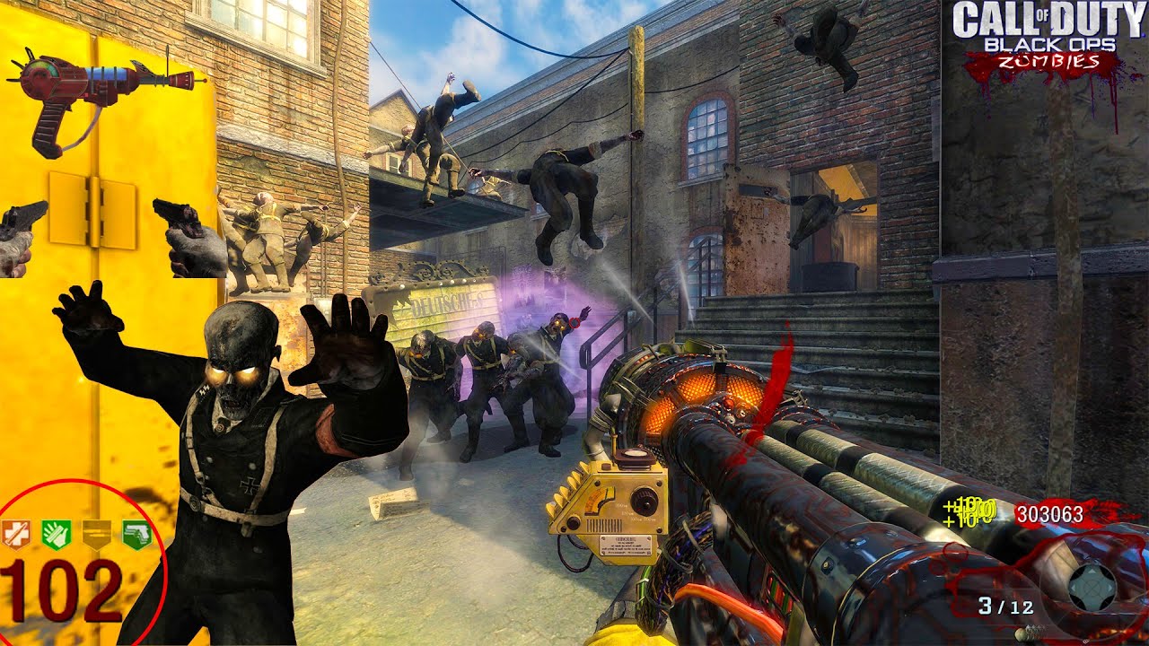 Raygun Thundergun Mustang&Sally 🆚 ROUND 100 on Kino Der Toten