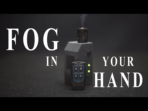 A FOG MACHINE that fits in Your Hand