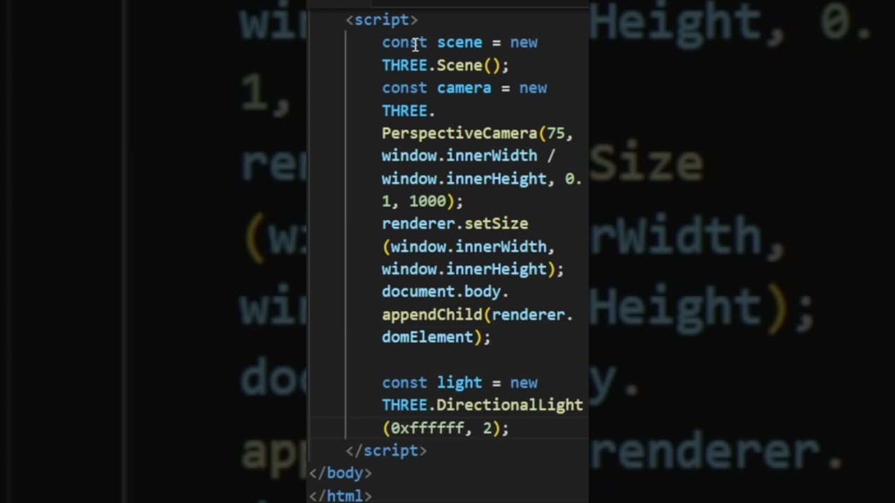 3D model in your website. #javascript #programming  #threejs  #webdevelopment #developer #webdesign