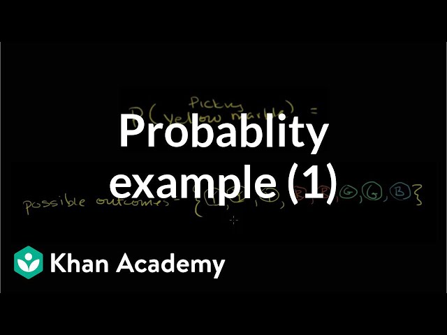 Maths Topic 28 - Probability - chuckra 11 plus