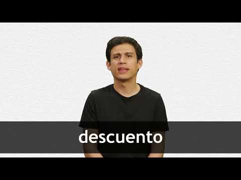 English Translation of “DESCUENTO” | Collins Spanish-English Dictionary