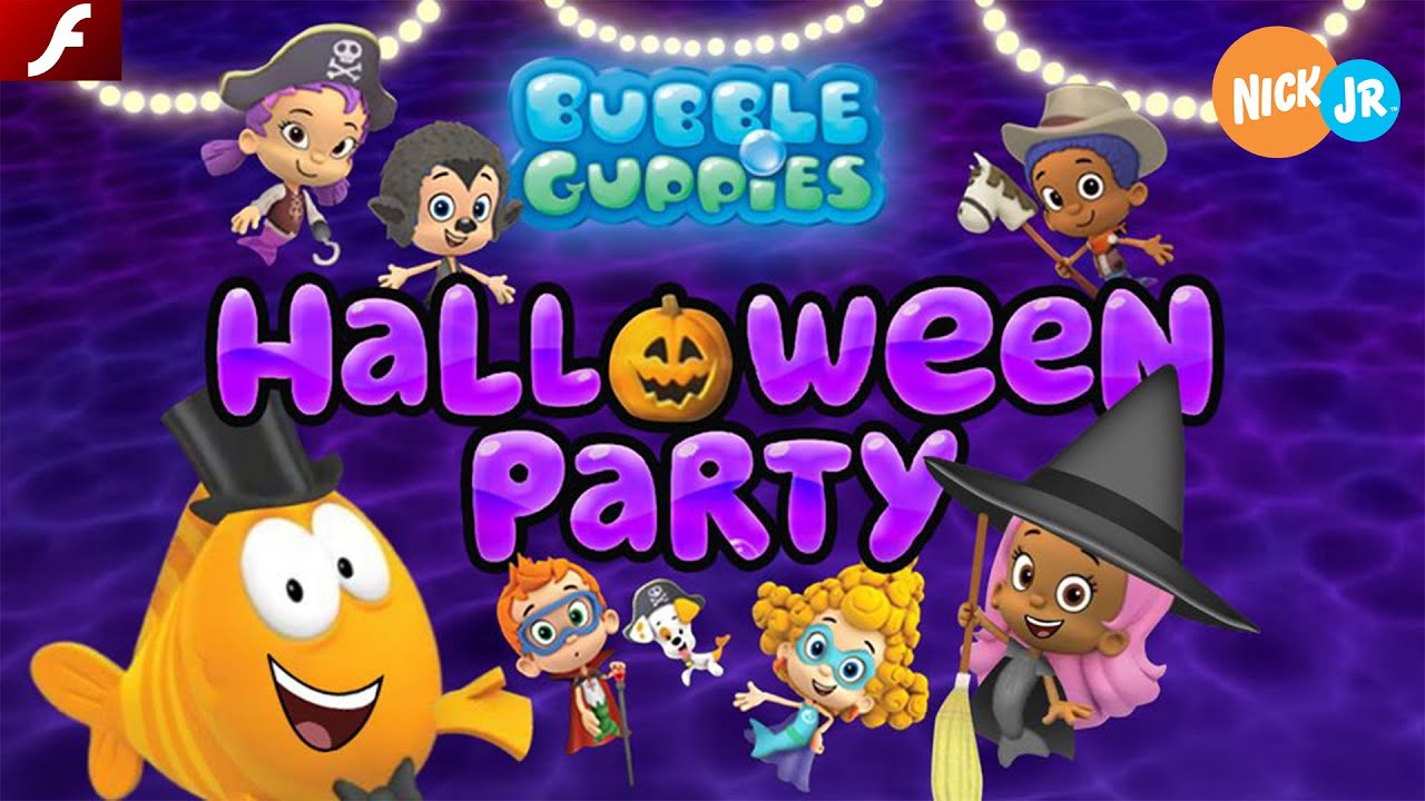 Bubble Guppies™: Halloween Party (Flash) - Nick Jr. Games