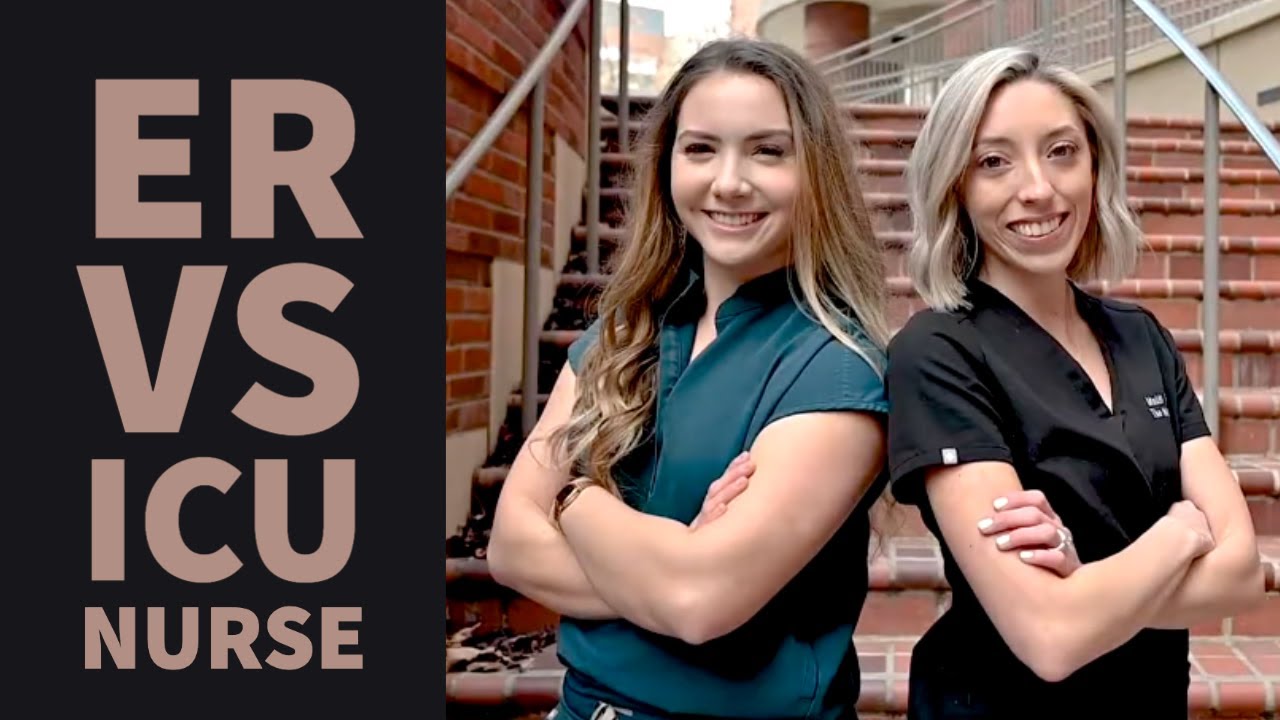ER VS. ICU NURSE - They Are DRAMATICALLY Different! If You Are Interested in Nursing, Check This Out