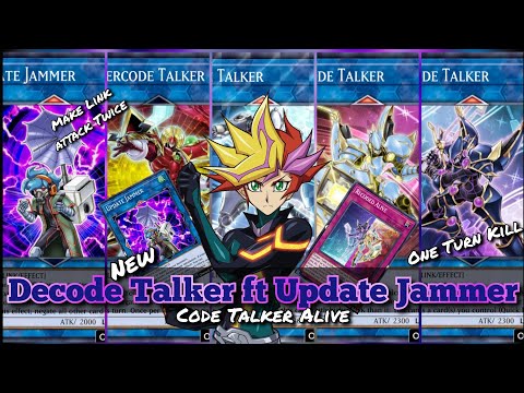 Decode Talker ft Update Jammer with Code Talker Alive Skill OTK Deck! [Yu-Gi-Oh! Duel Links]