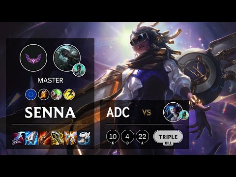 Senna ADC vs Jinx - EUW Master Patch 12.5