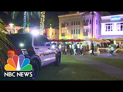Miami Beach Police Face Complaints Over Curfew, Response To Crowds | NBC News NOW