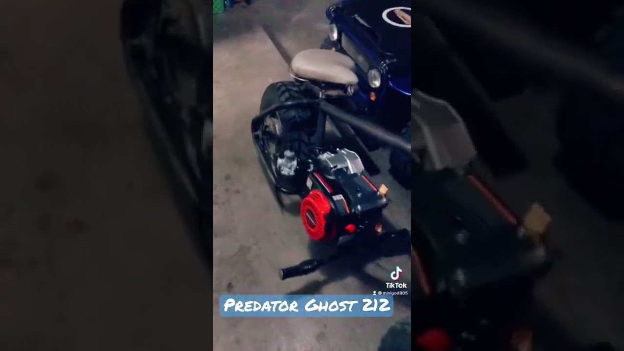 Mini Bobber Predator Ghost 212 build