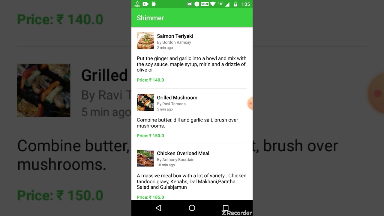Android Content Placeholder Animation using Shimmer (Demo)