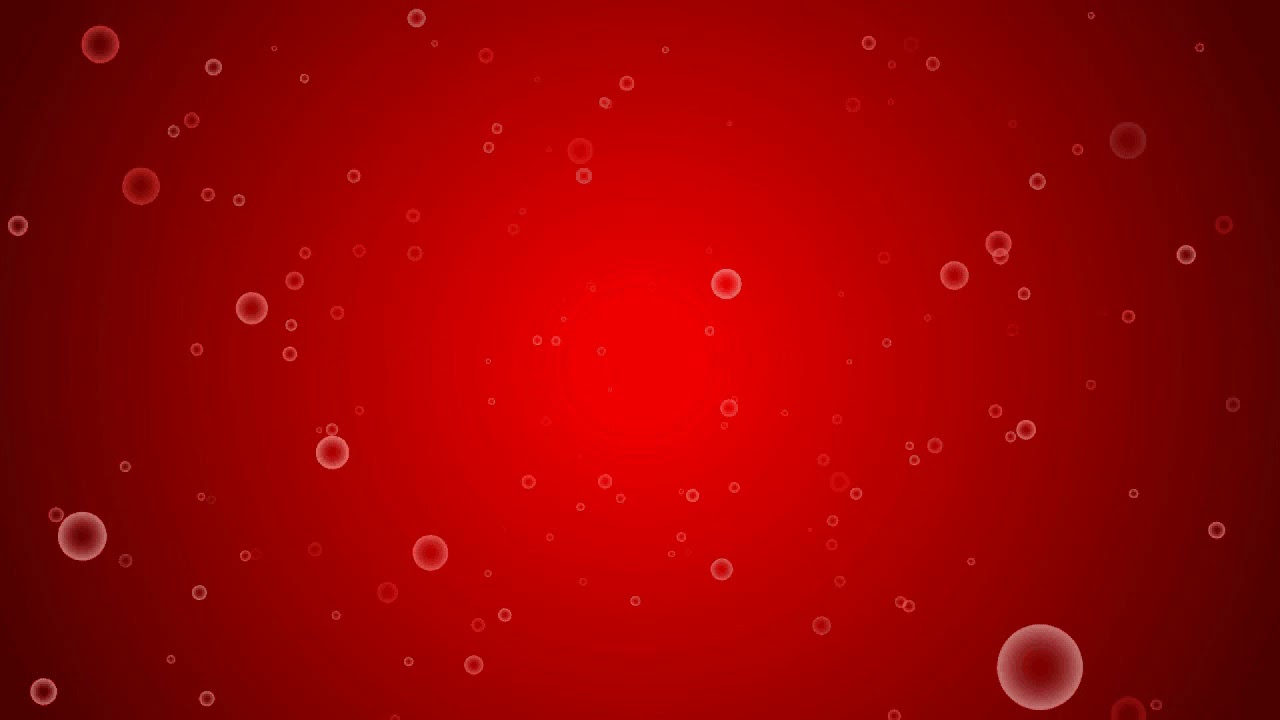 HD Red Bubble Background