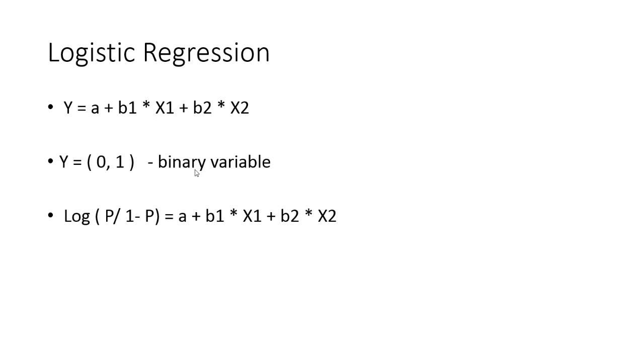 9- Logistic Regression