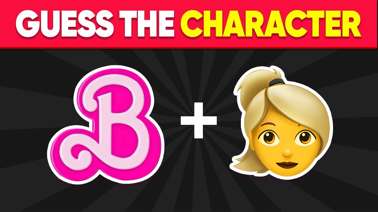 Guess the Character by the Emoji Quiz