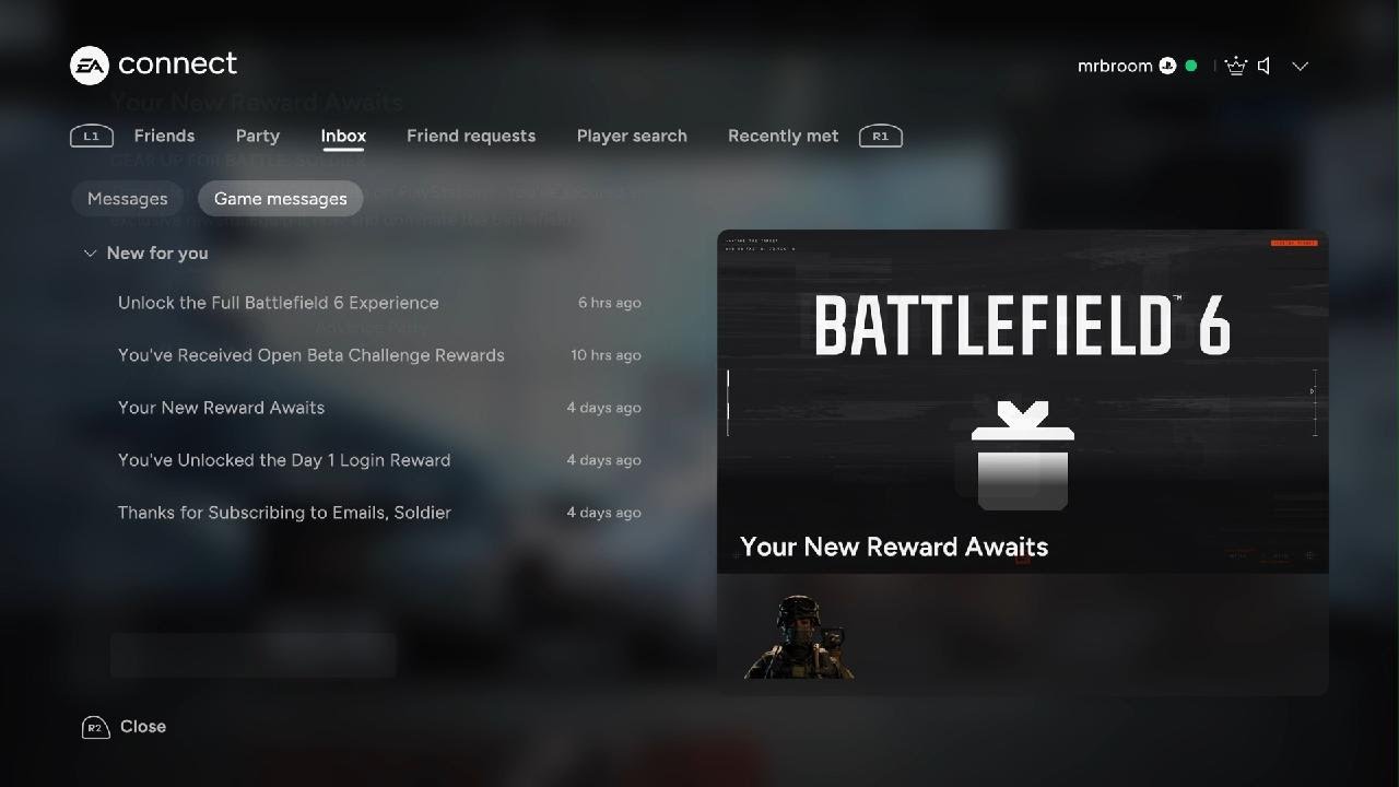 Battlefield 6 - How to claim beta rewards